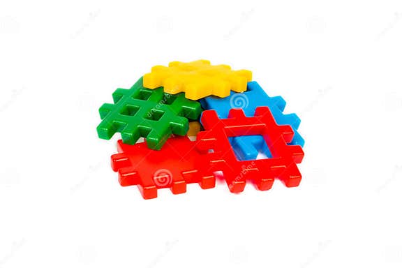 Kids Plastic Building Blocks Stock Image - Image of kids, estate: 108418215