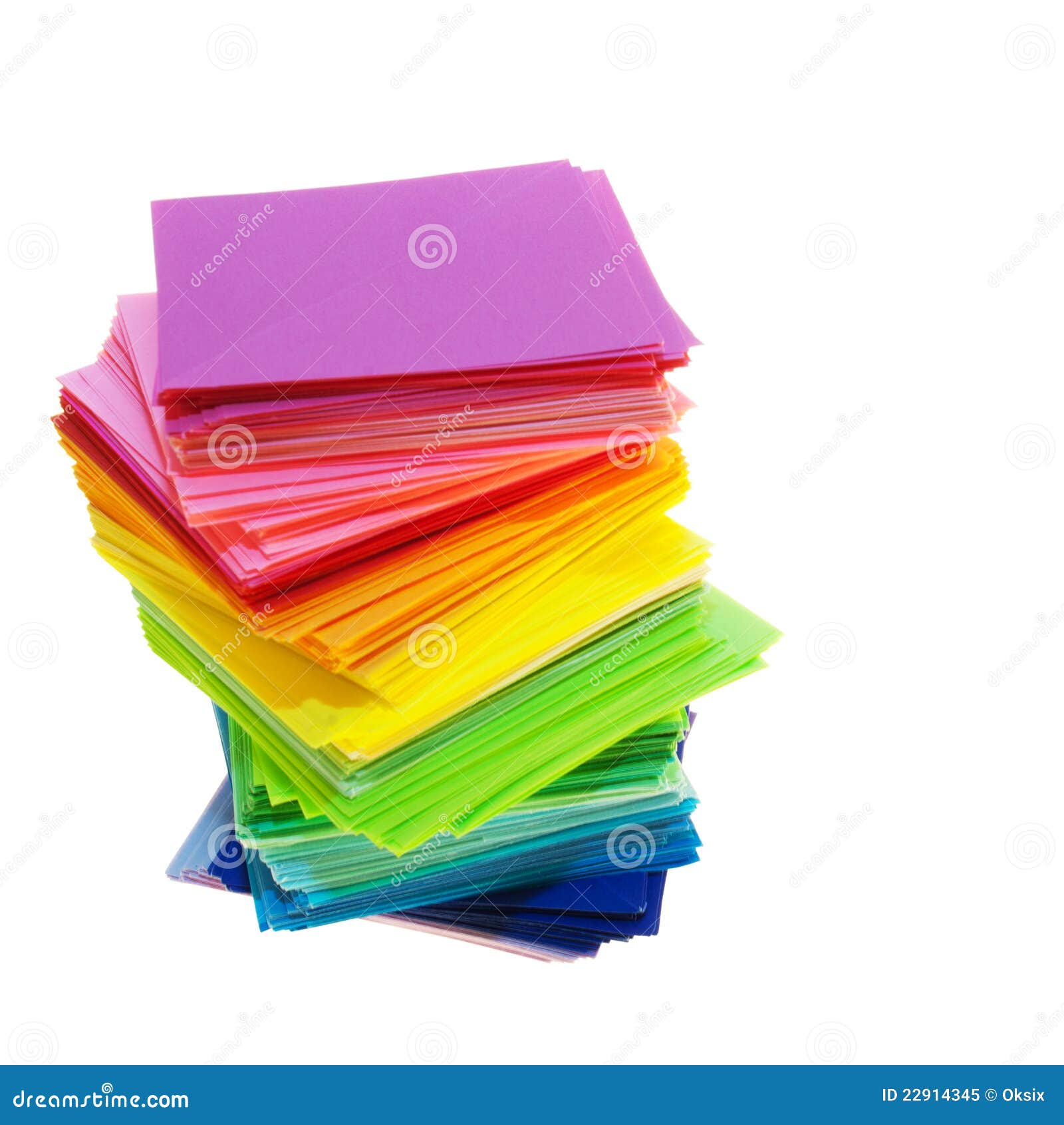 Various color paper stock image. Image of decor, palette - 22914345