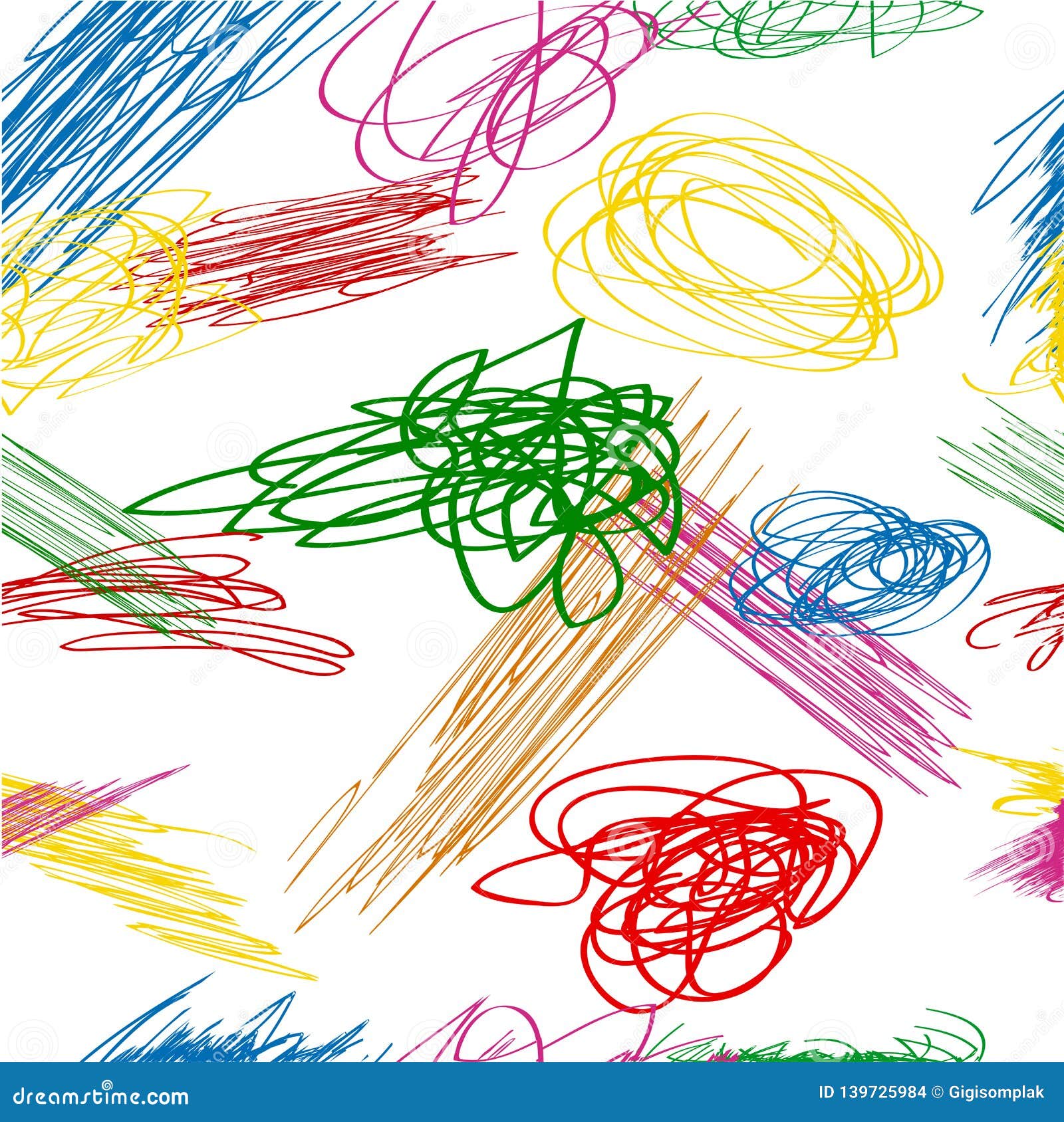 Various Color Seamless Pattern Abstract Streak for Background, Paper ...