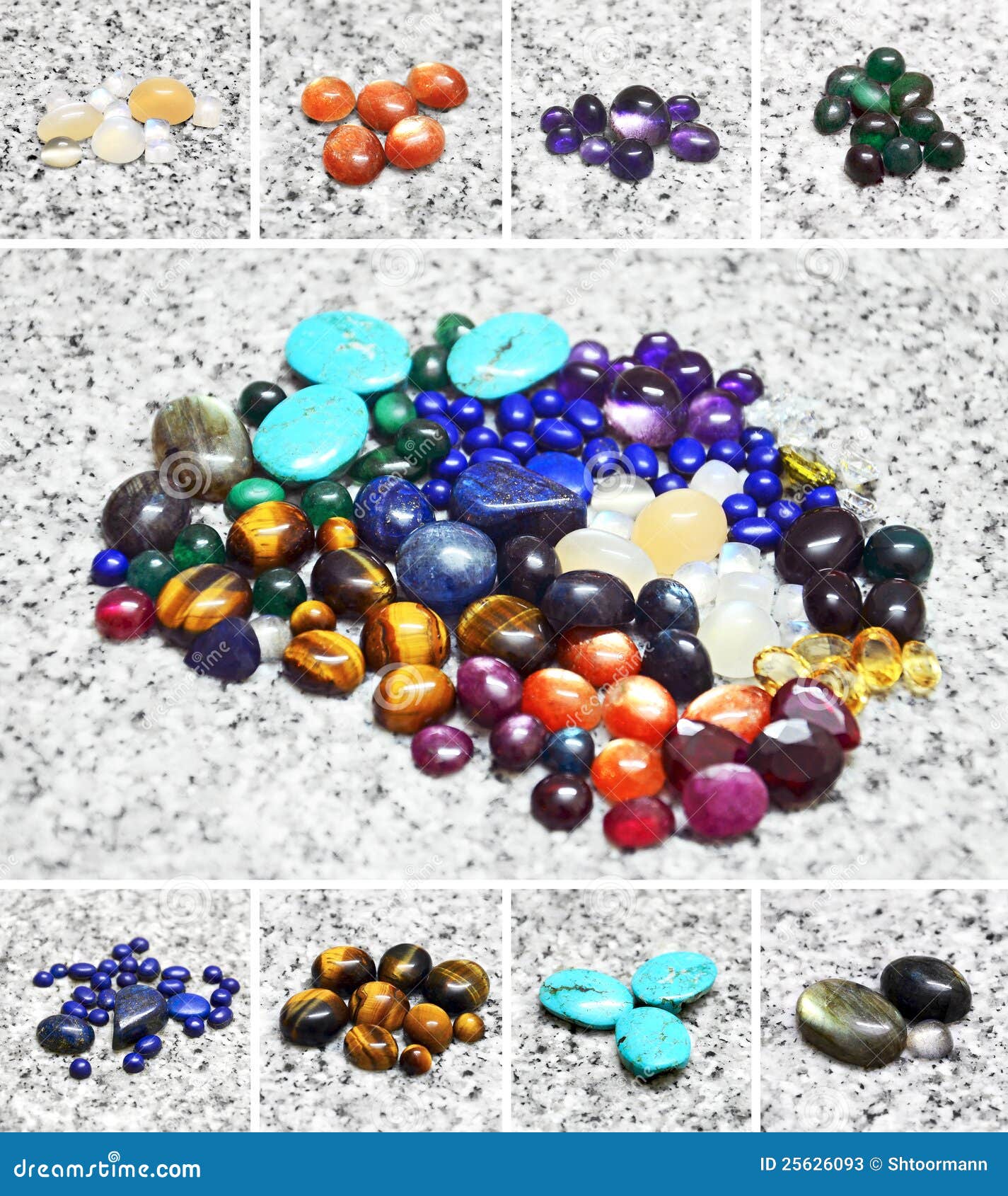 Various color stones stock image. Image of jade, carnelian - 25626093