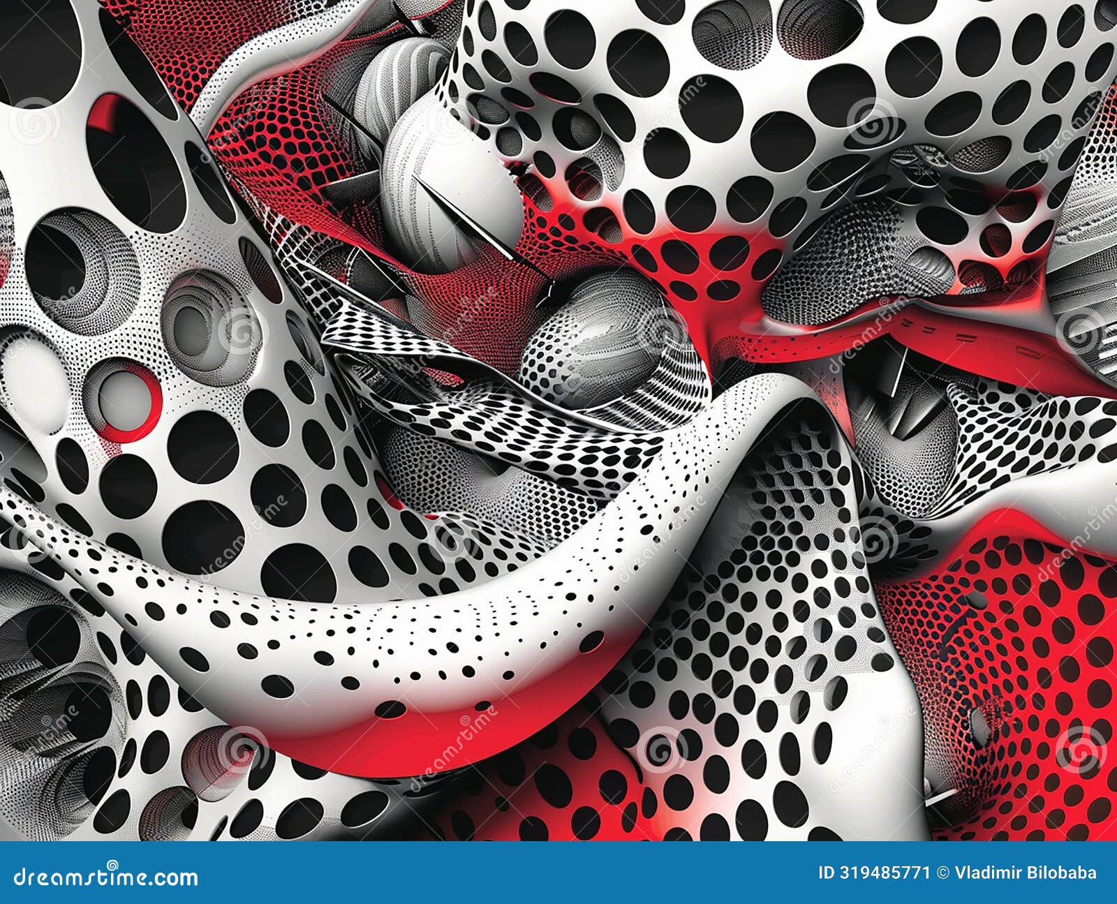 Assorted Pile of Colorful and Black and White Objects Stock ...