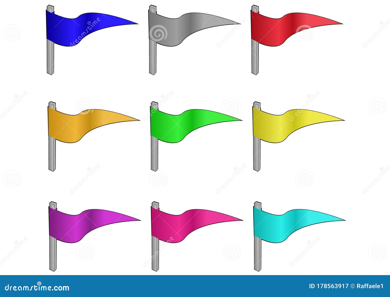 Triangular Flags Stock Illustrations – 3,681 Triangular Flags Stock ...