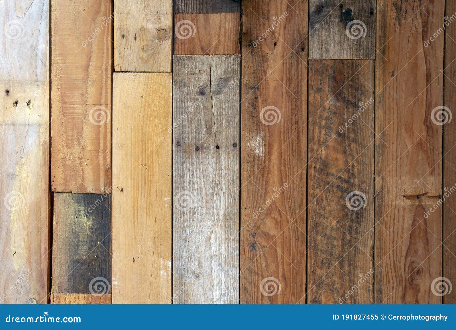Various Colored Wood Pallets Retro Design Background Texture. Modern ...