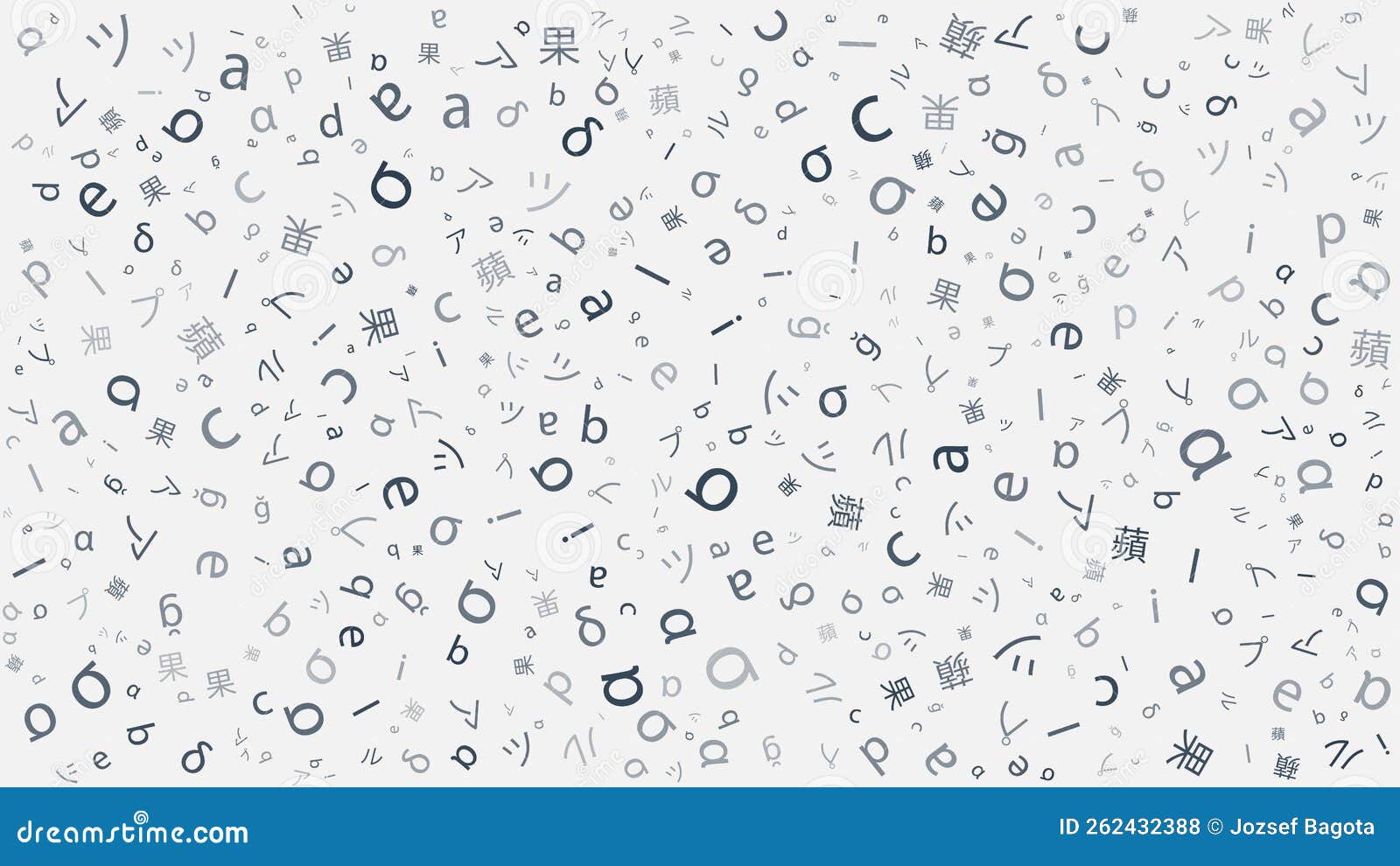 Various Colorful Random Randomly Placed, Sized and Oriented Mix of ...