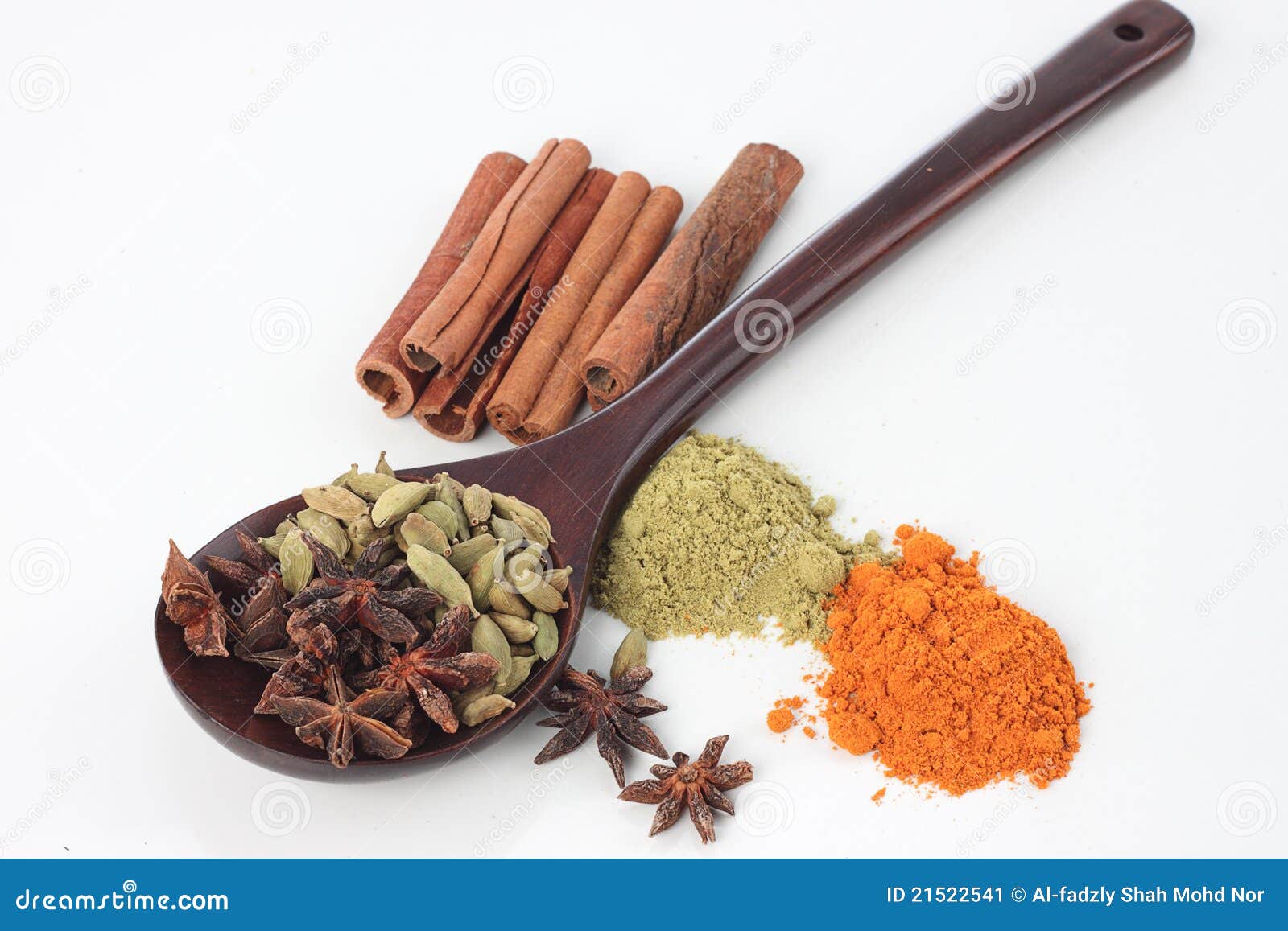 Colorful Spice Background For Website Headers Or Food Labels. Seamless ...