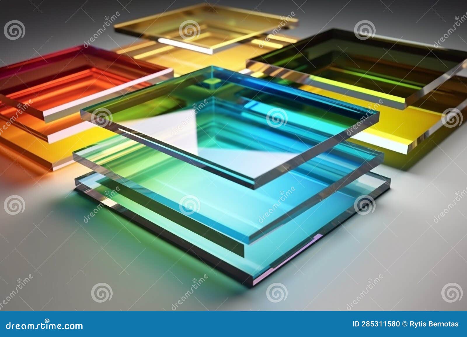 Generative AI Diffraction Grading Effect Overlays Prismatic Holographic ...