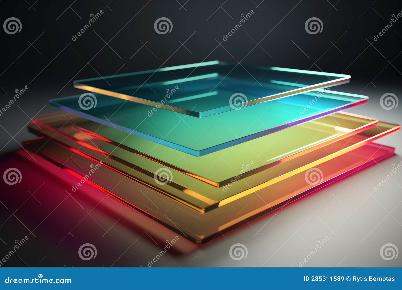 Generative AI Diffraction Grading Effect Overlays Prismatic Holographic ...