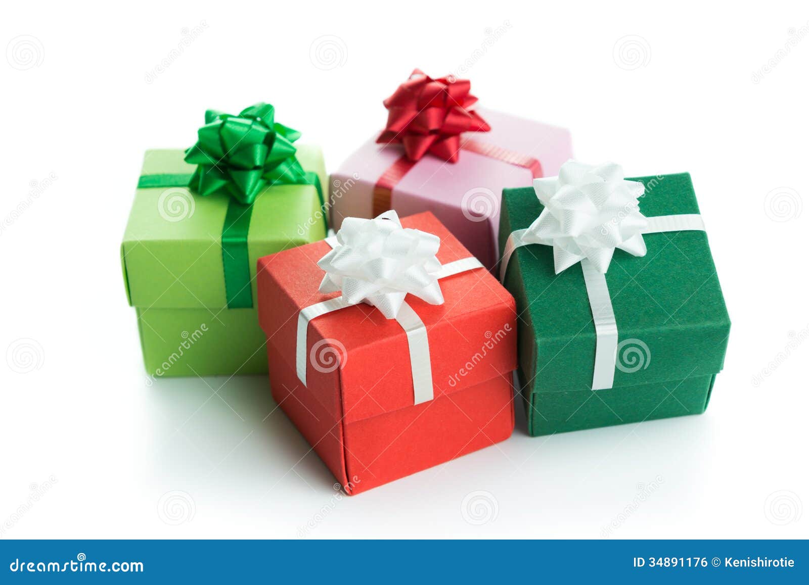 Various colour gift boxes stock photo. Image of party - 34891176