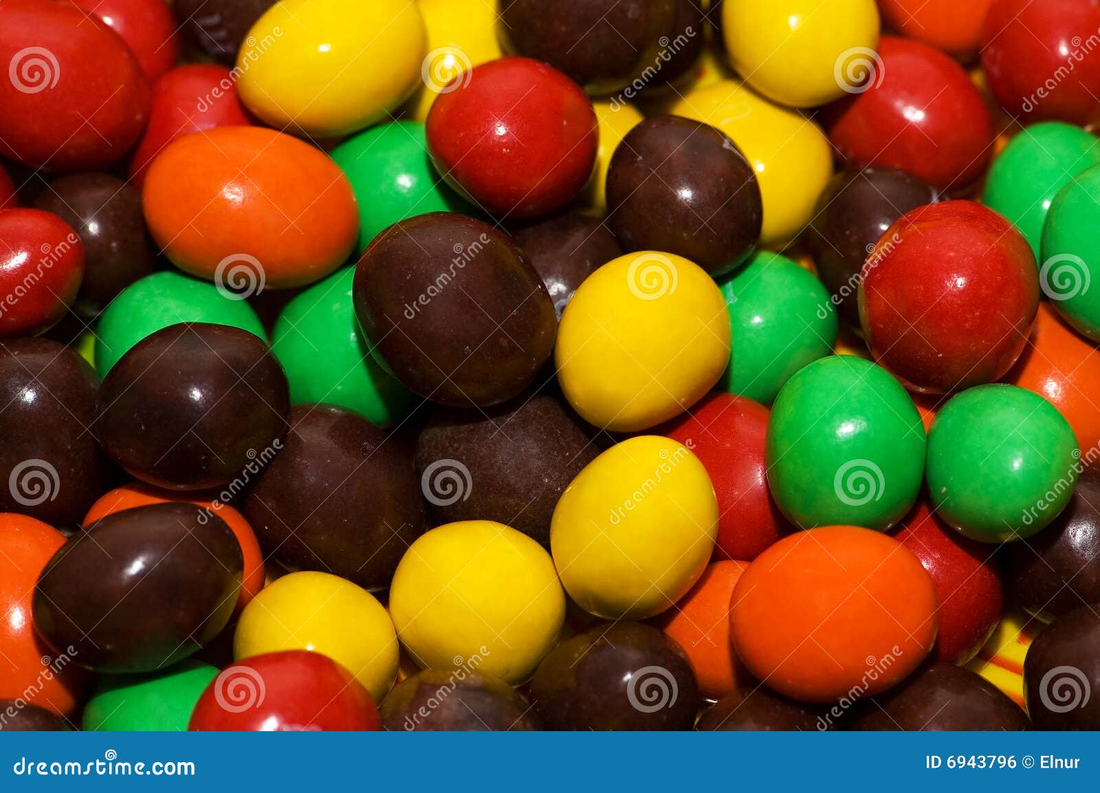 Various colourful sweets stock photo. Image of black, coloured - 6943796