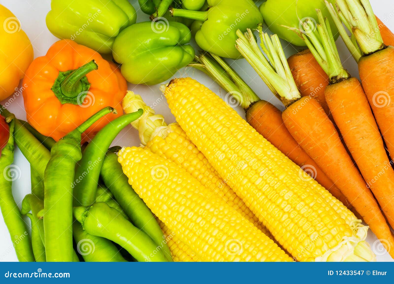 Various Colourful Vegetables Stock Image - Image of close, colored ...