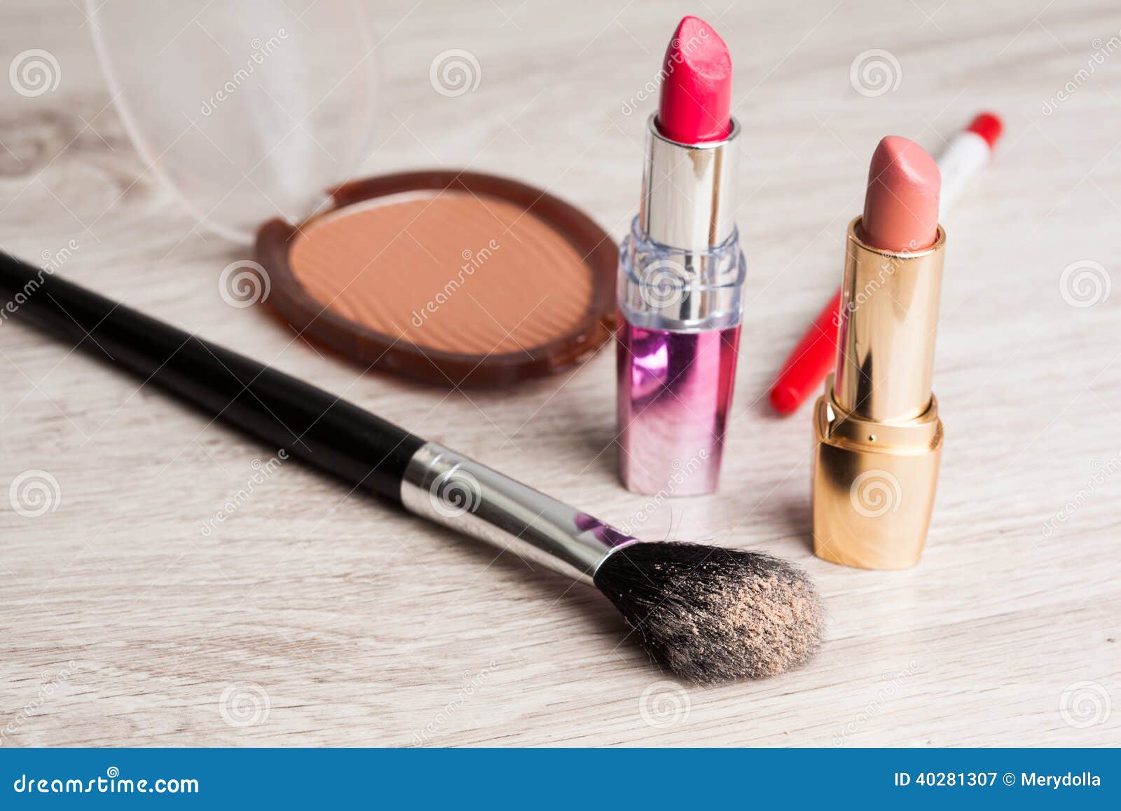 Various Cosmetics stock image. Image of fingernail, background - 40281307