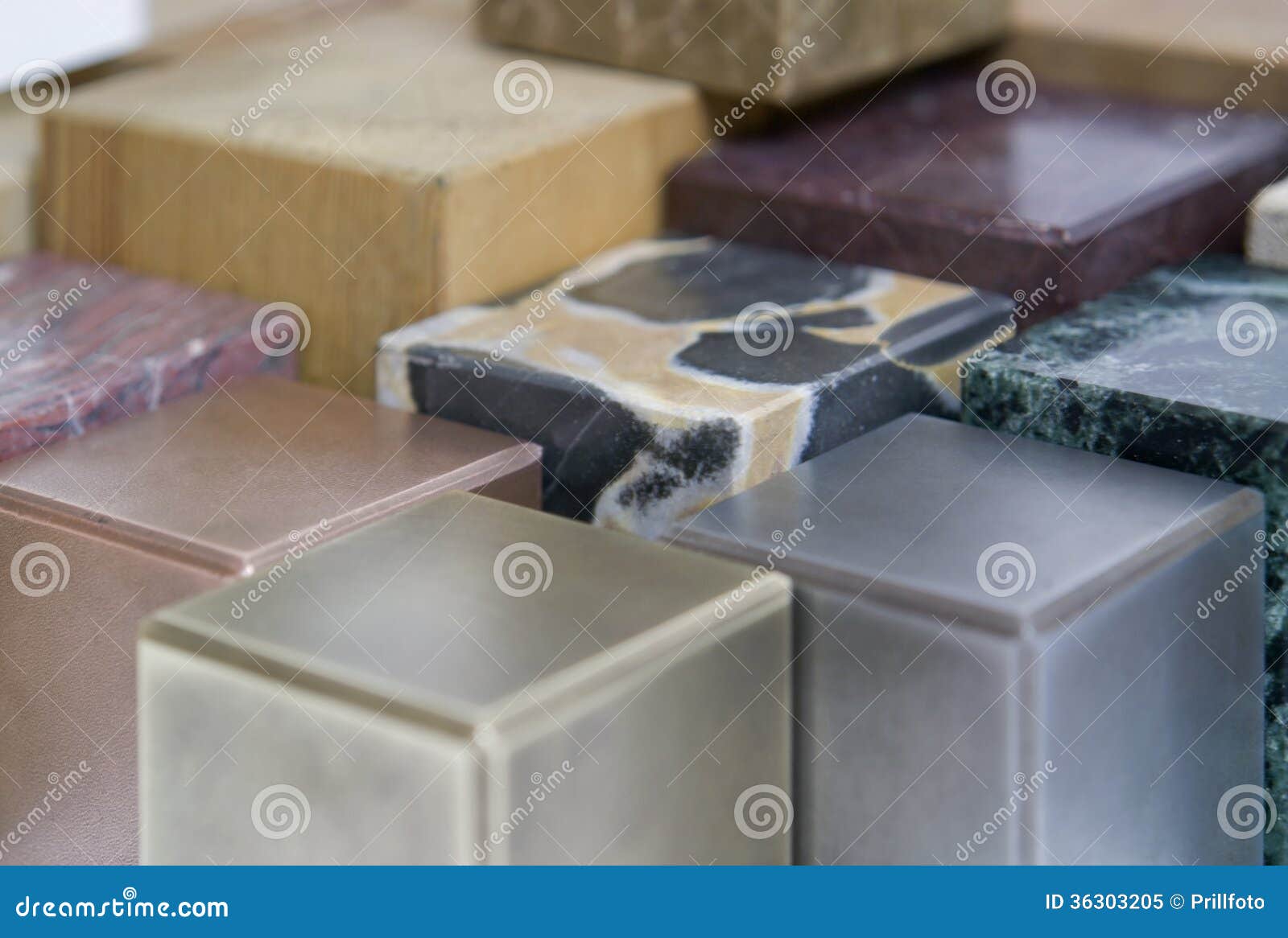 Various cubes stock image. Image of cuboid, metallic - 36303205