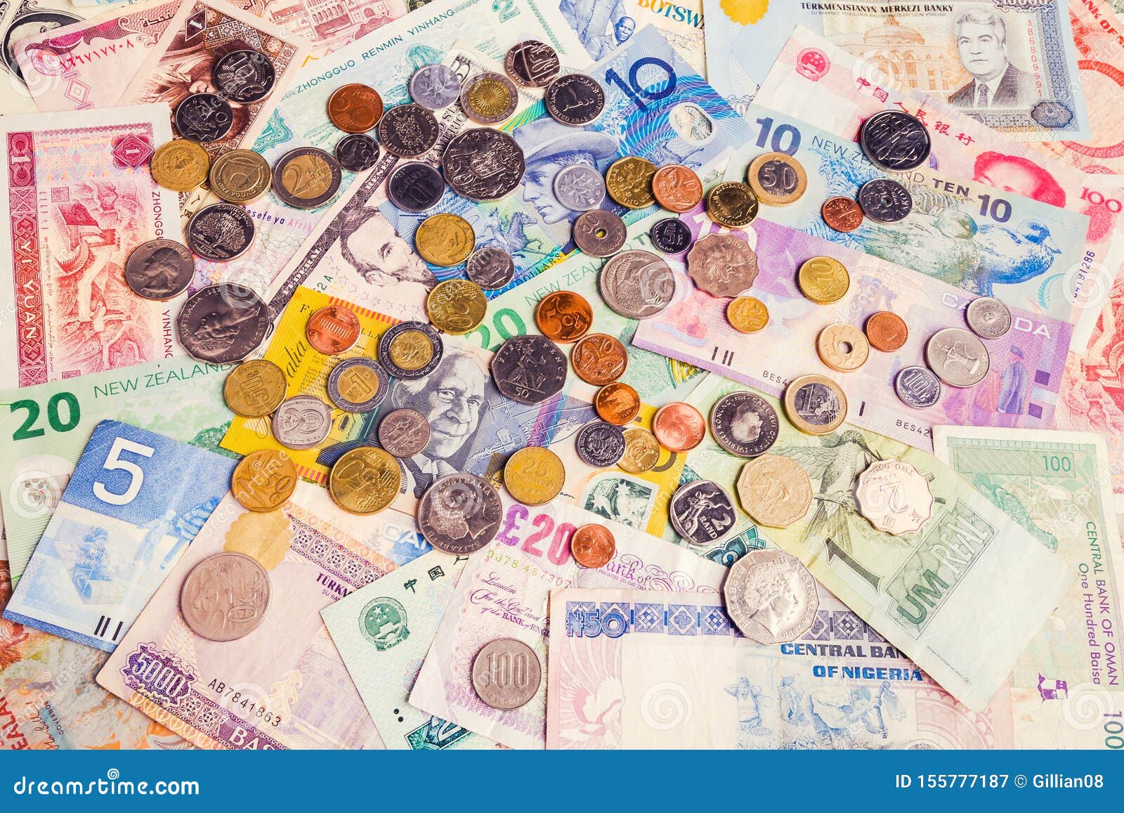 Various currencies stock image. Image of country, value - 155777187