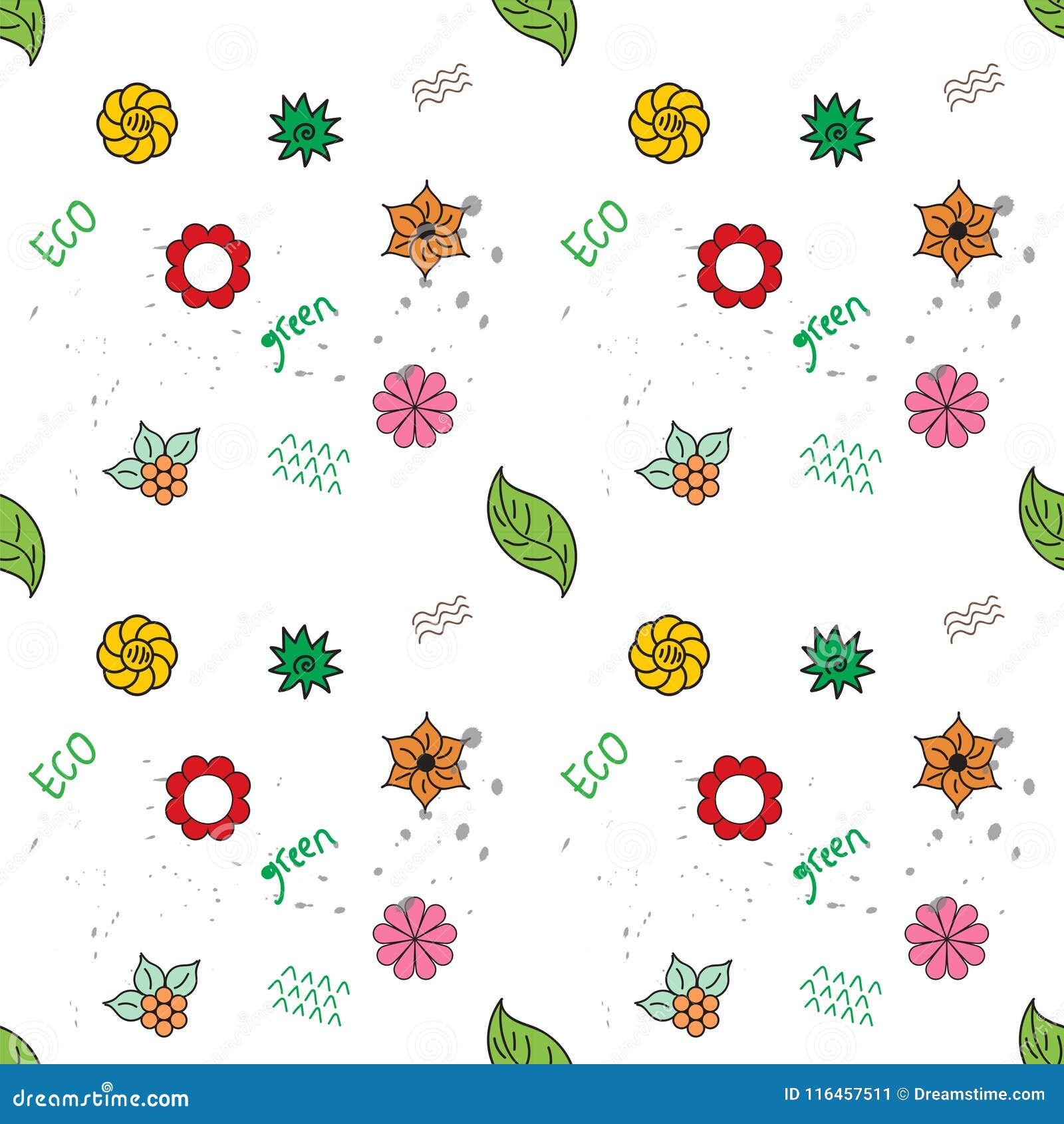 Various Cute Seamless Background Design Stock Vector - Illustration of ...