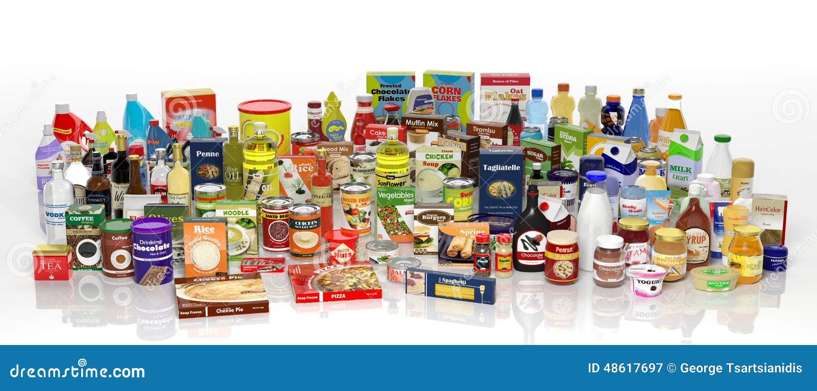 Products Cartoon Vector | CartoonDealer.com #53204601