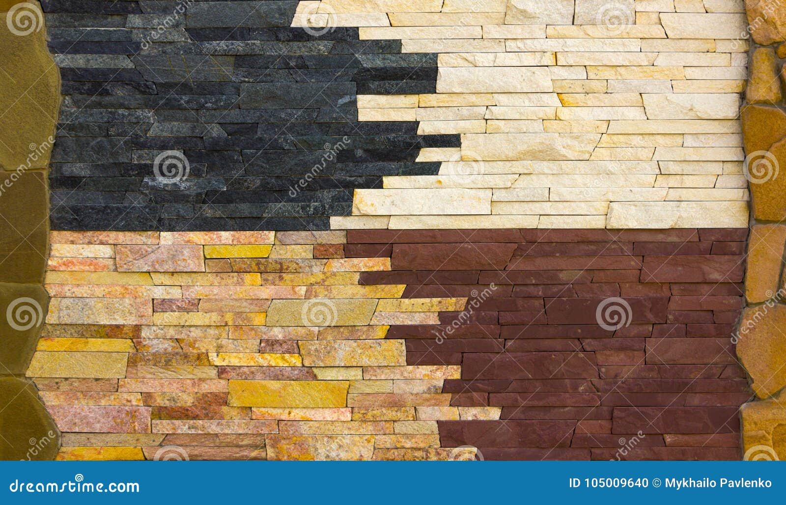 Various Decorative Tiles, and Natural Stone Samples Stock Photo - Image ...