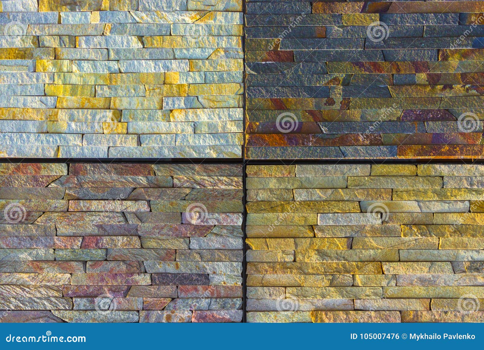 Various Decorative Tiles, and Natural Stone Samples Stock Photo - Image ...