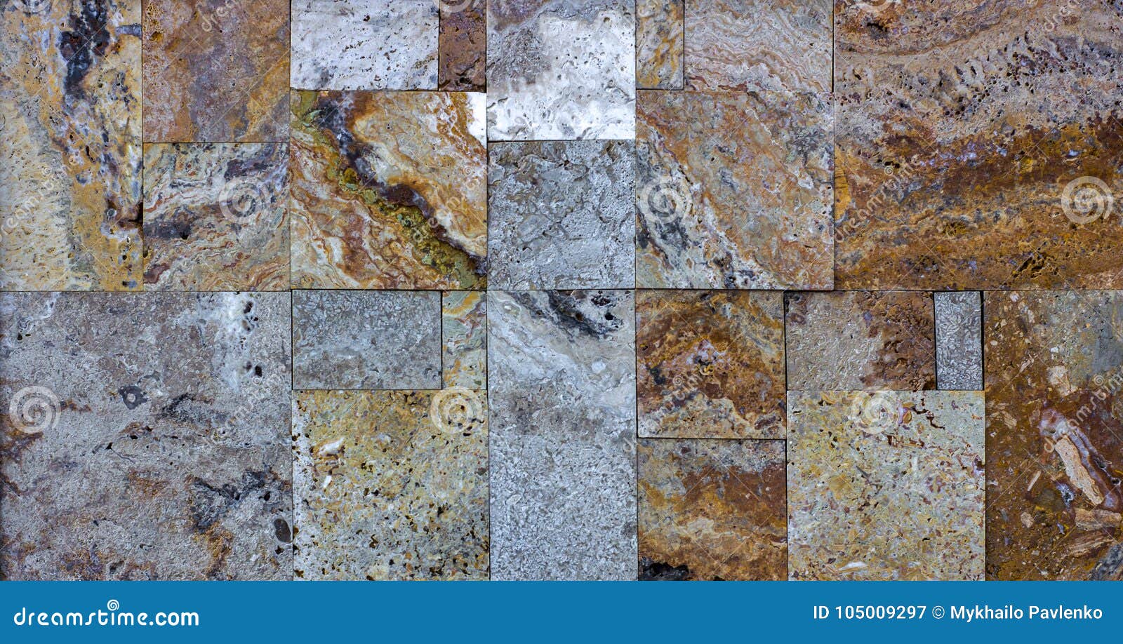 Various Decorative Tiles, and Natural Stone Samples Stock Image - Image ...