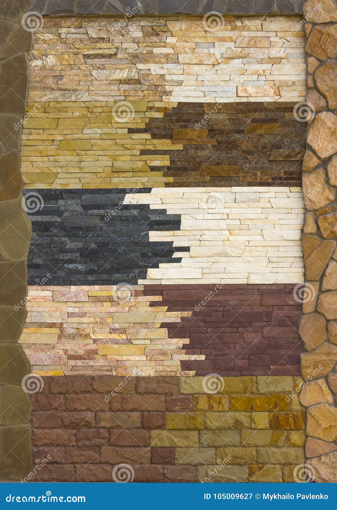 Various Decorative Tiles, and Natural Stone Samples Stock Image - Image ...