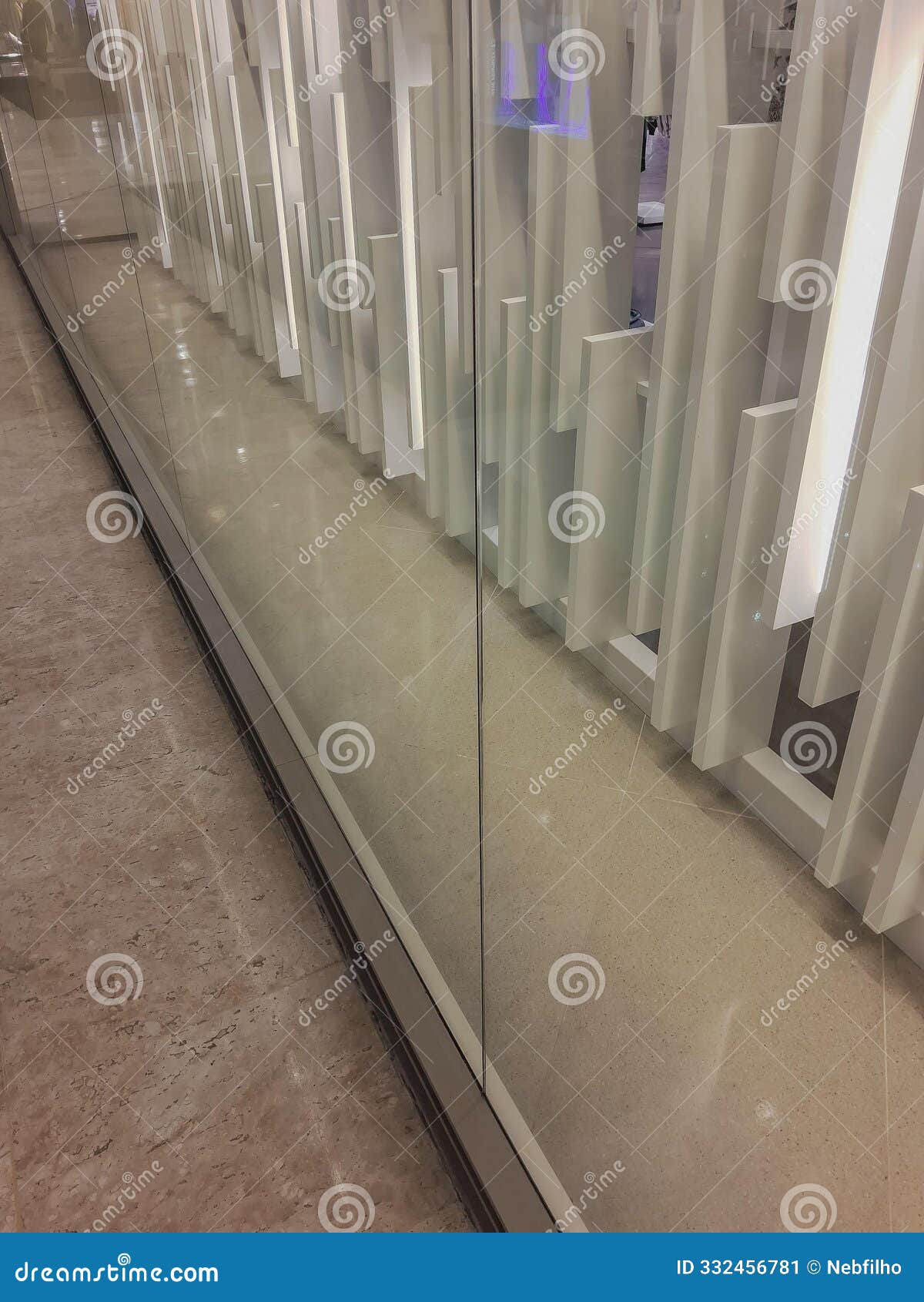 Various Details of a Large Display Window Stock Image - Image of shop ...