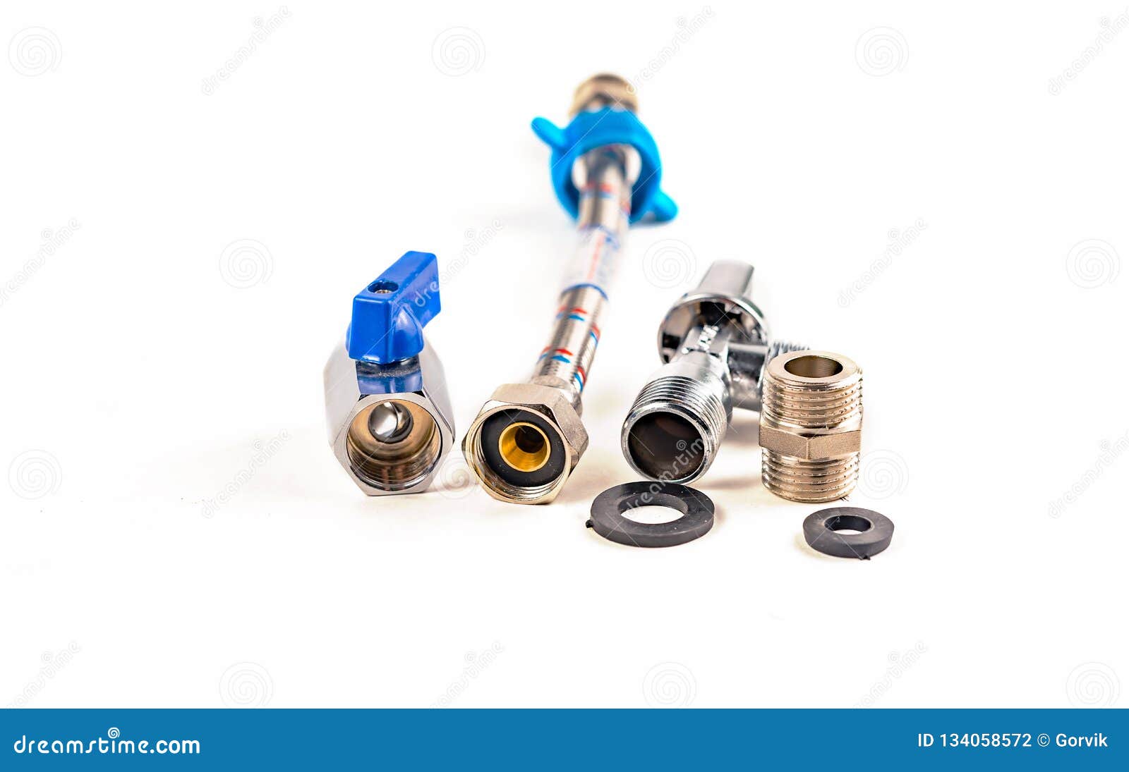 Various Details of Sanitary Ware for Mounting a Water Supply System ...