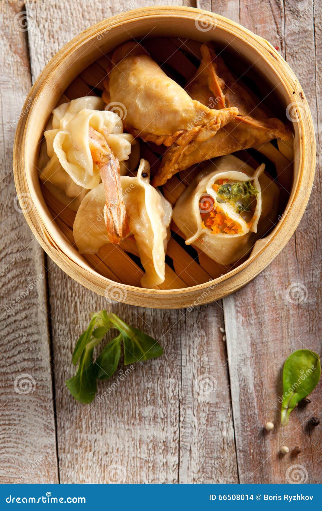 Various Dim Sum stock photo. Image of basket, food, dough - 66508014