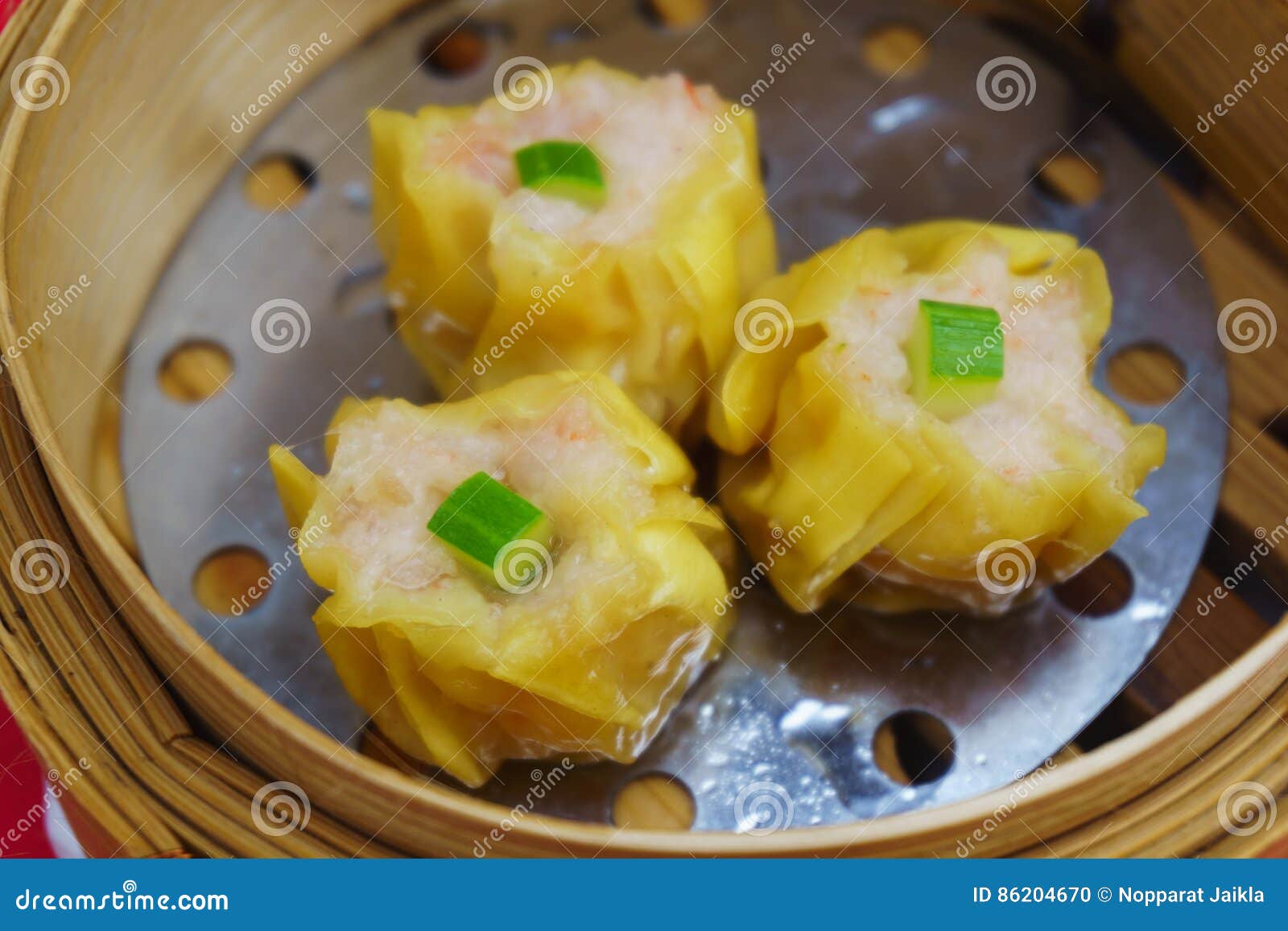 Various Dim Sum in Bamboo Steamed Bowl Stock Photo - Image of basket ...
