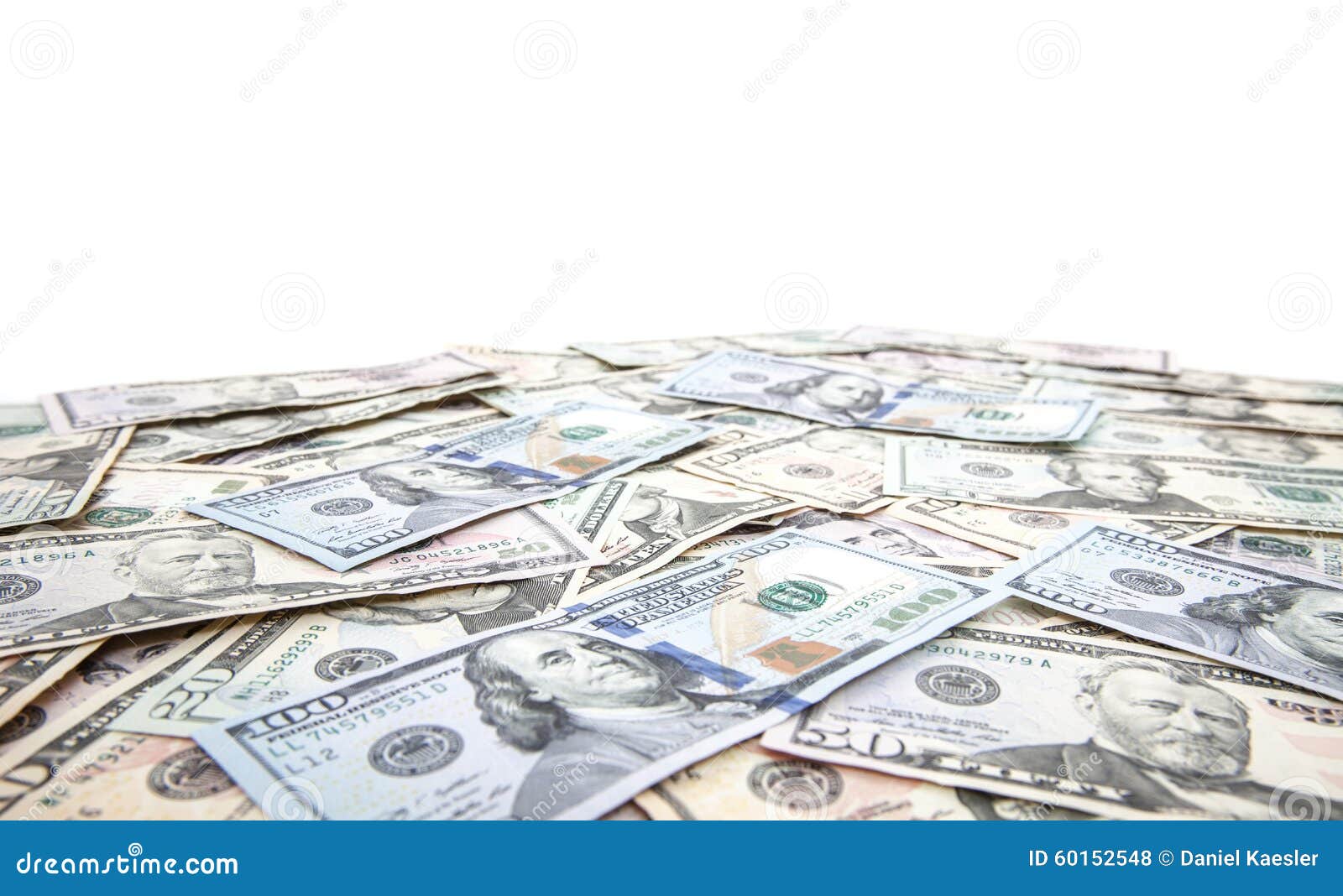 Various dollar notes stock photo. Image of investment - 60152548