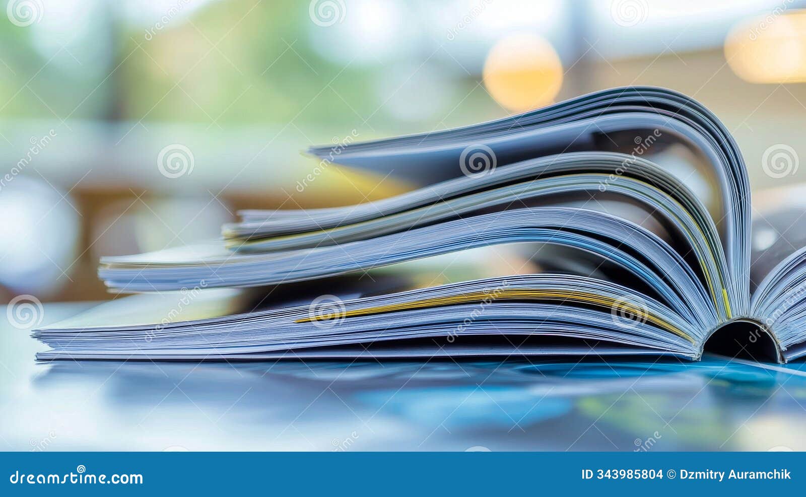 Various Educational Pamphlets on Financial Literacy, Close-up Stock ...