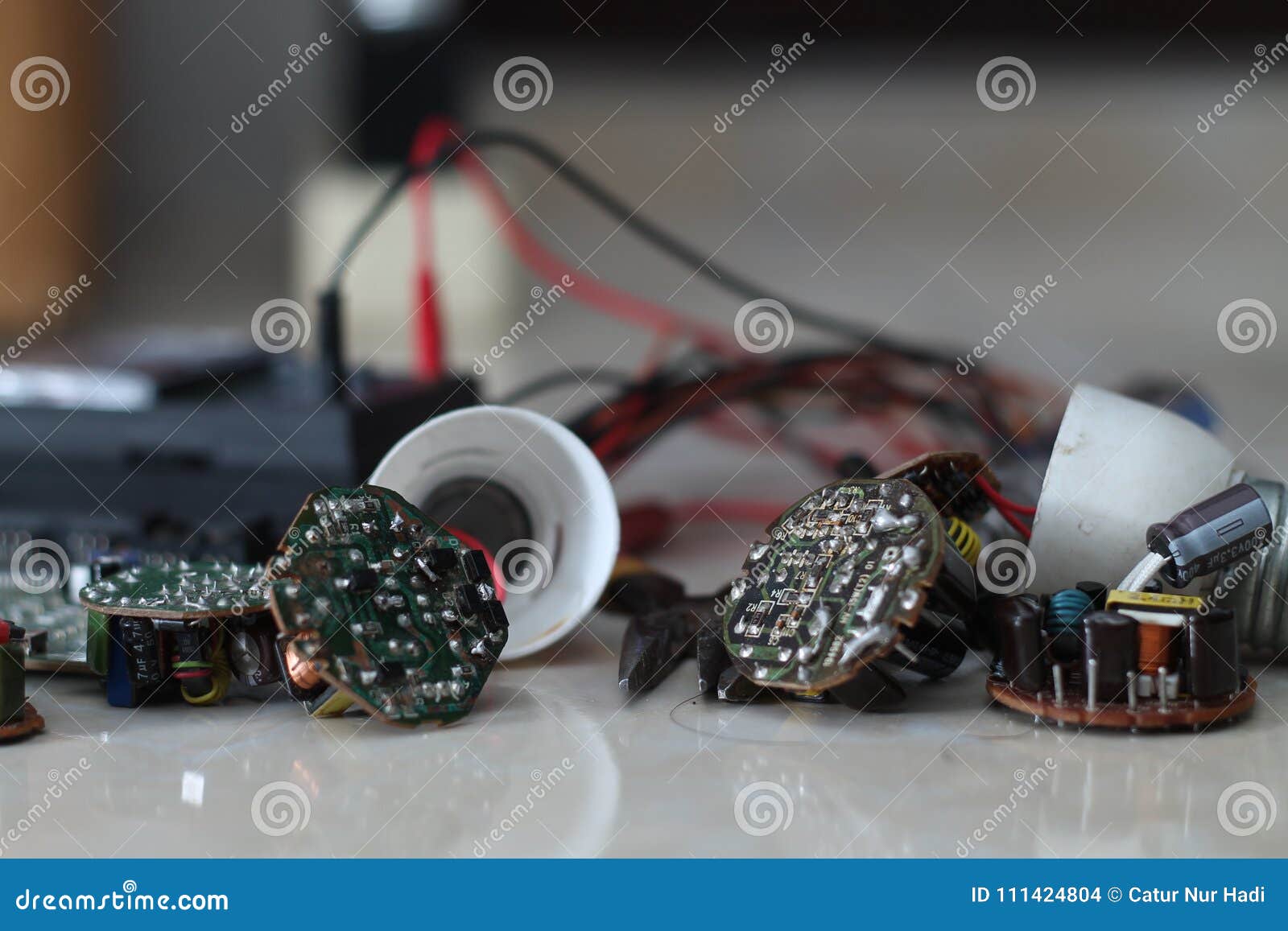 Various Electrical Devices, Version 2 Stock Photo - Image of business ...