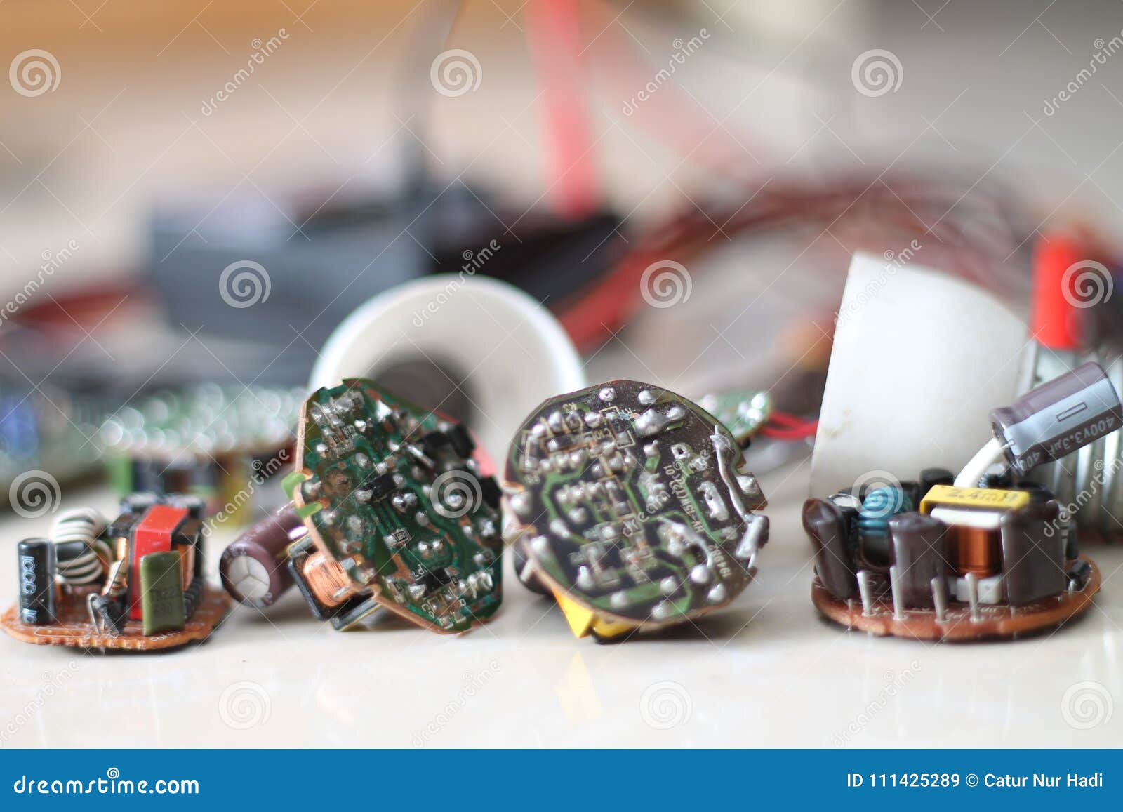 Various Electrical Devices, Version 10 Stock Image - Image of ...