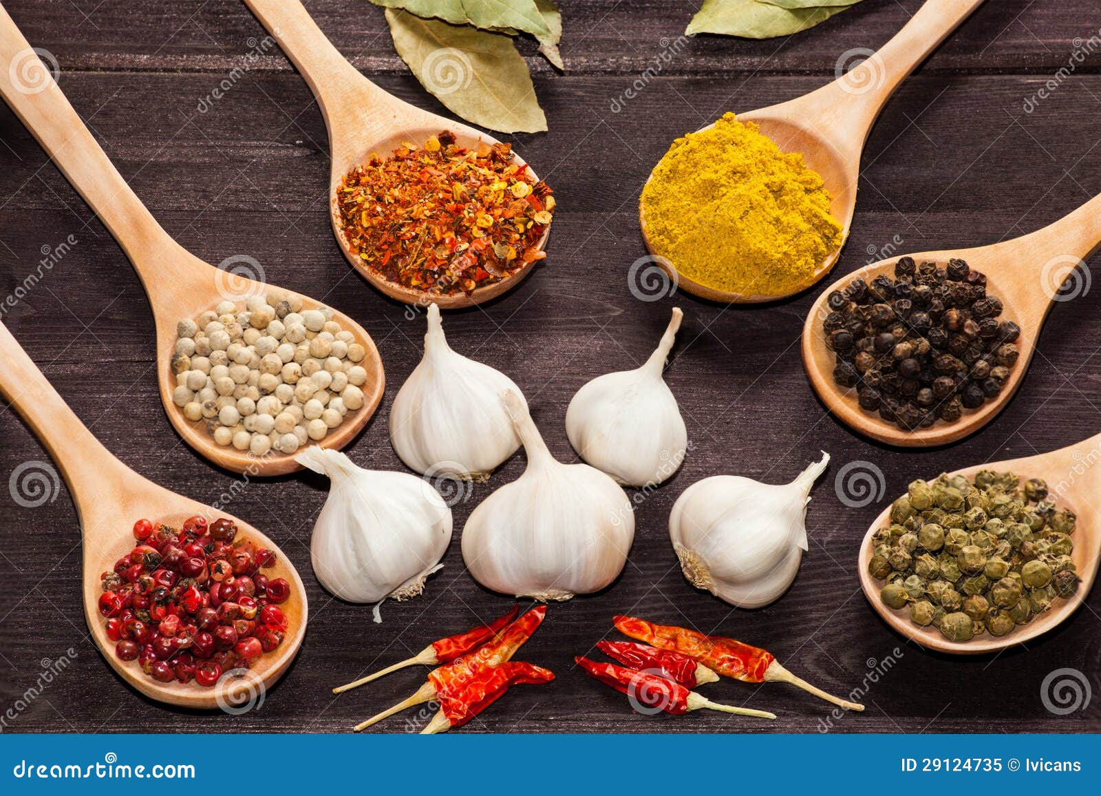 Various exotic spices stock image. Image of spice, paper - 29124735