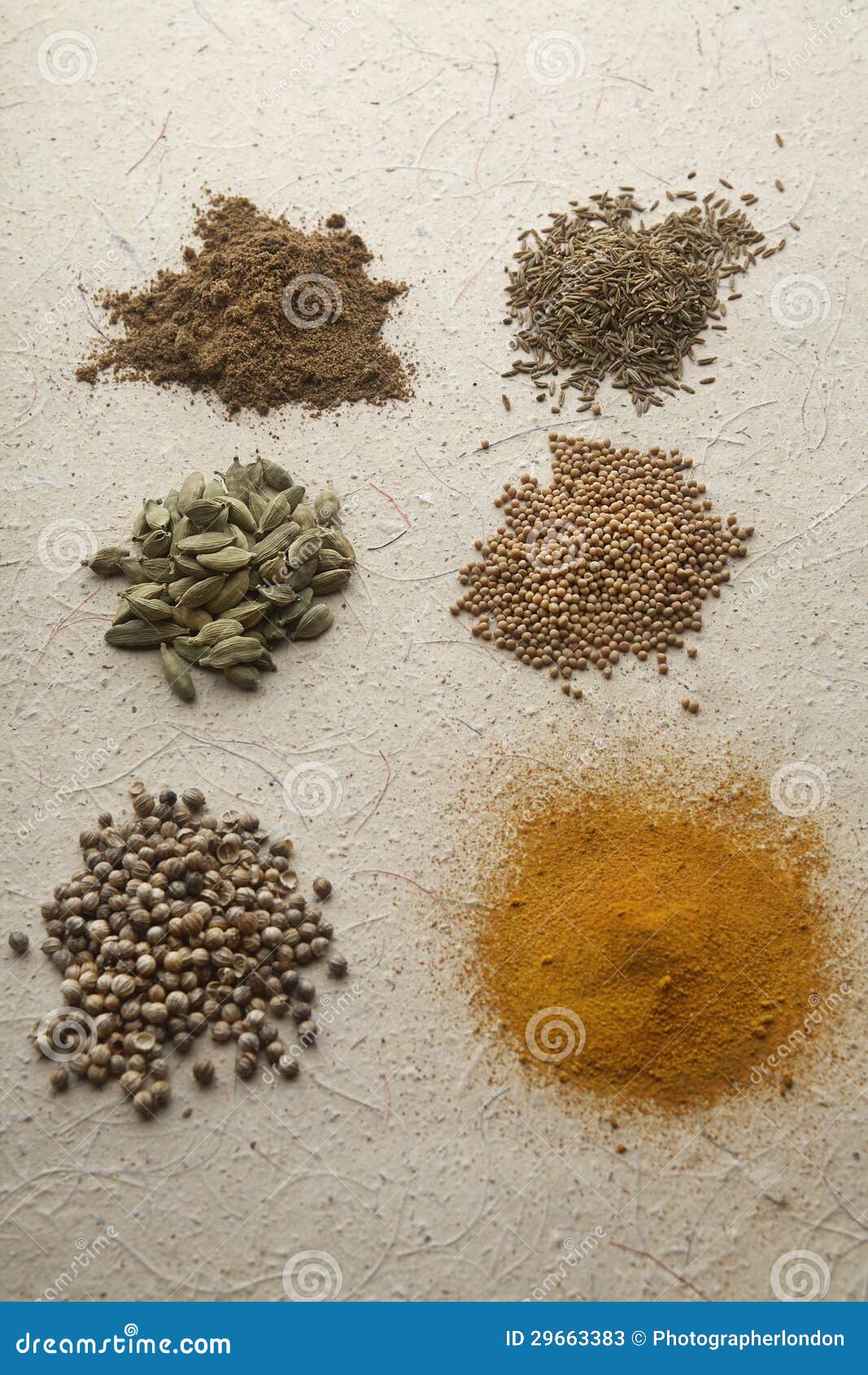 Various Exotic Spices stock image. Image of mixture, turmeric - 29663383