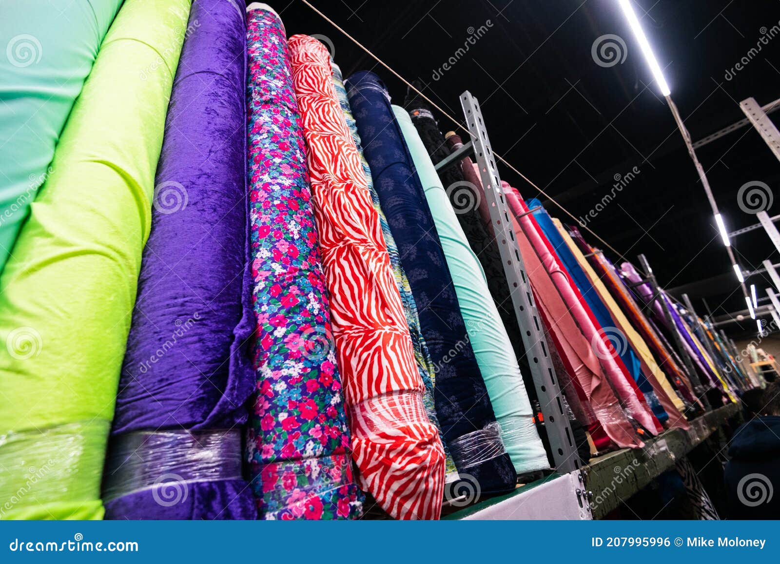 Various Fabric Samples for Fashion Designers Stock Photo - Image of ...