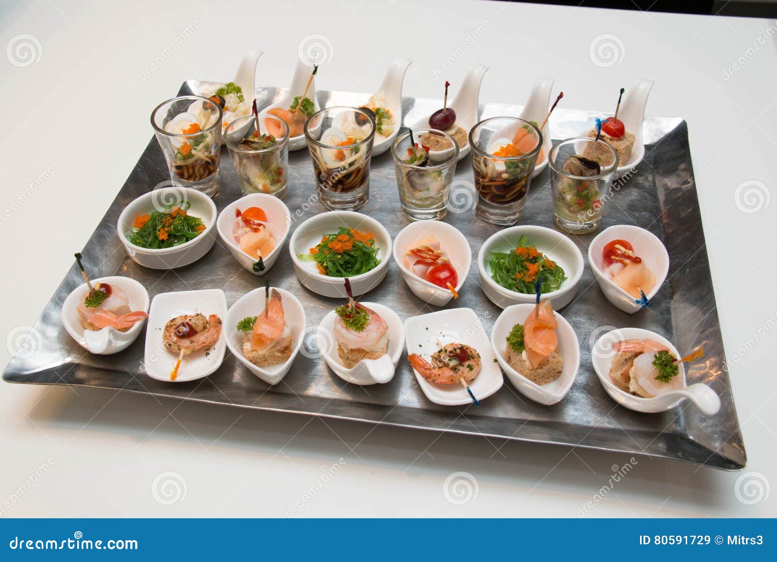 Various of Food Cocktail Menu Stock Image - Image of catering ...