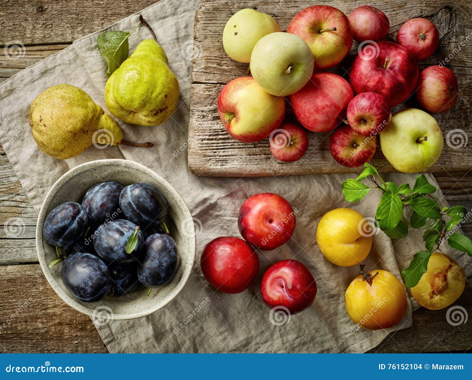 Various fresh fruits stock photo. Image of blue, eating - 76152104
