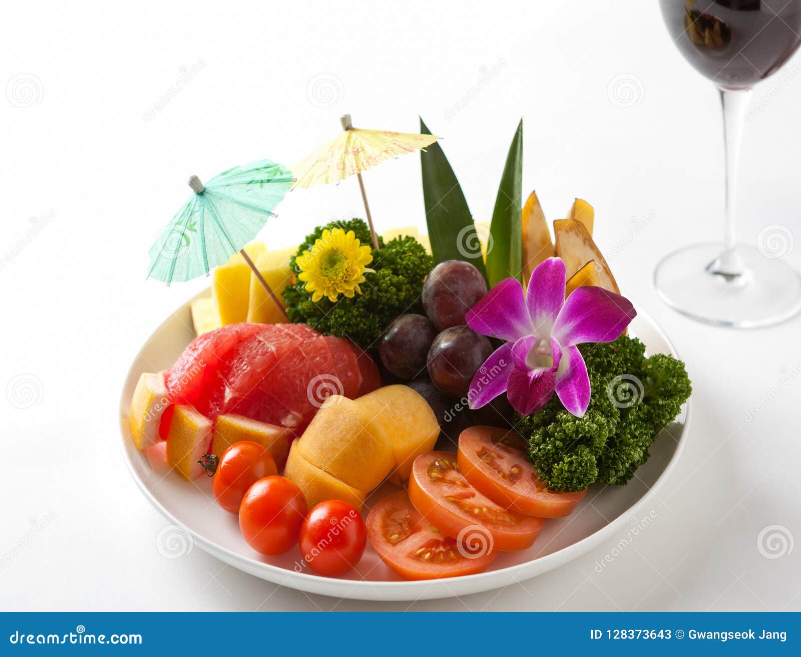 Various fruit snack stock image. Image of ingredient - 128373643