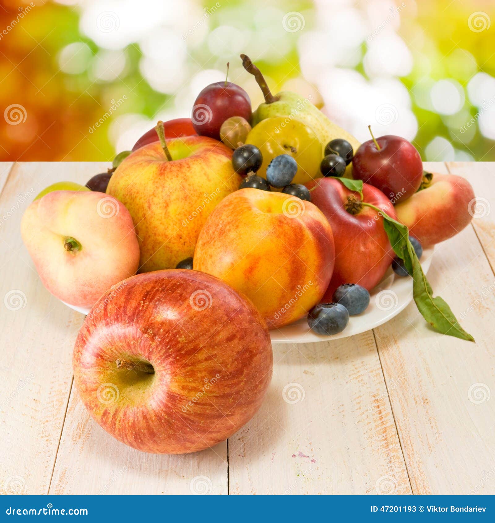 Various fruits on a table stock image. Image of market - 47201193