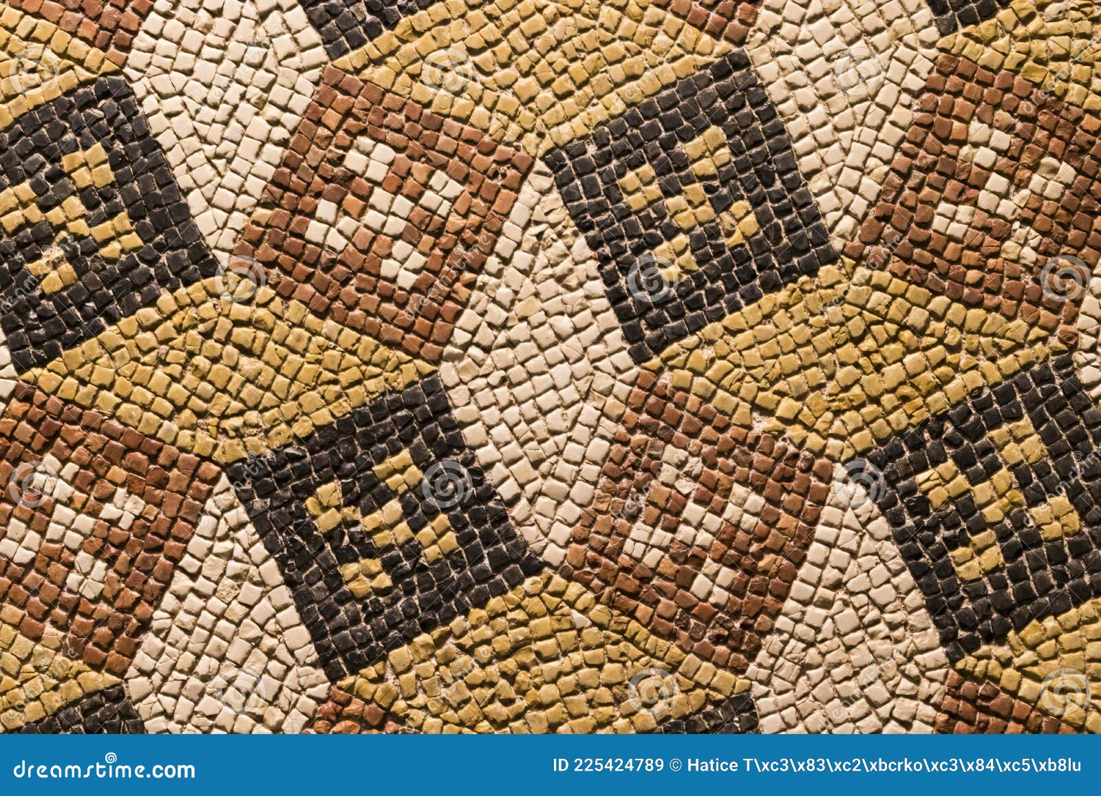 Various Geometric Shape Patterns from Floor Mosaics in the Ancient City ...