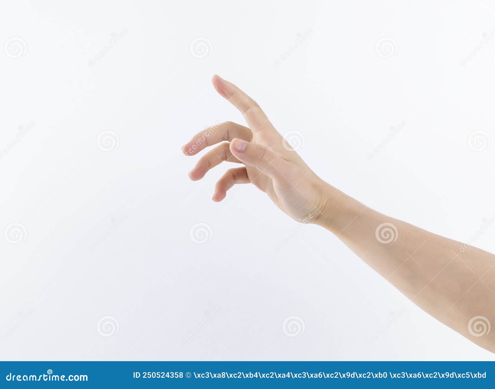 The Various Gestures of One Hand Stock Photo - Image of holding, body ...