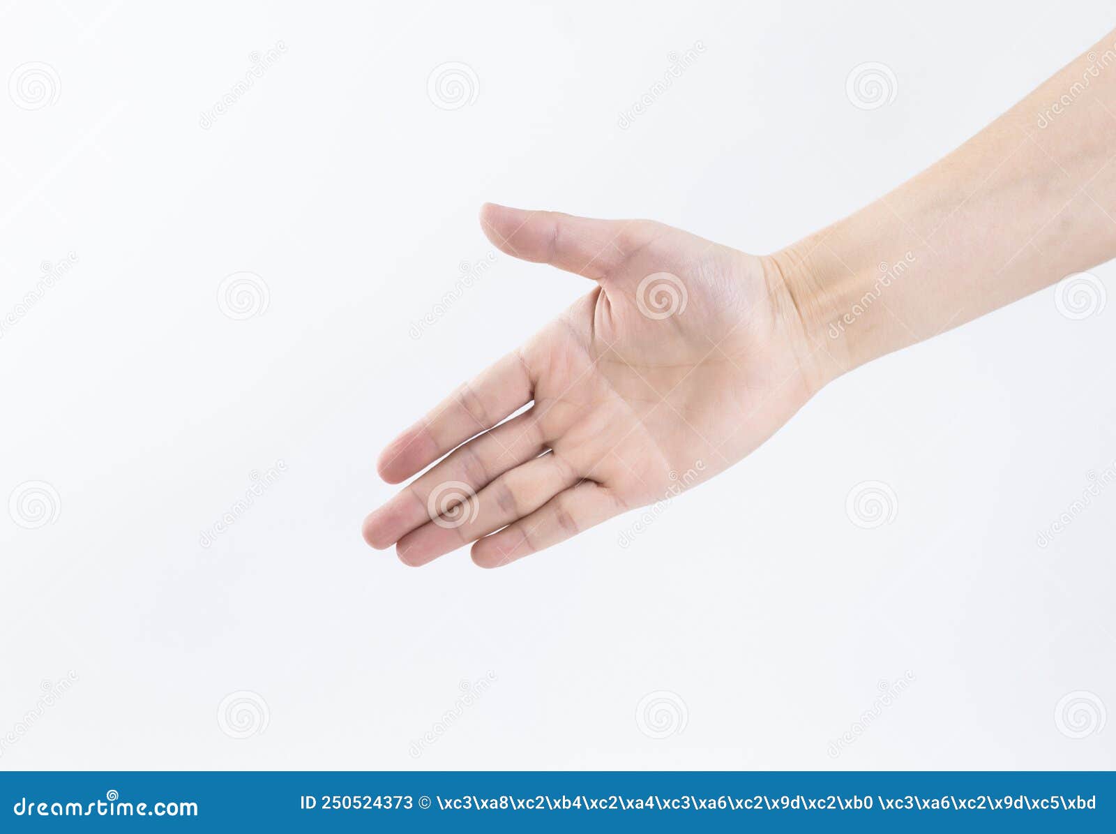 The Various Gestures of One Hand Stock Image - Image of hand, head ...