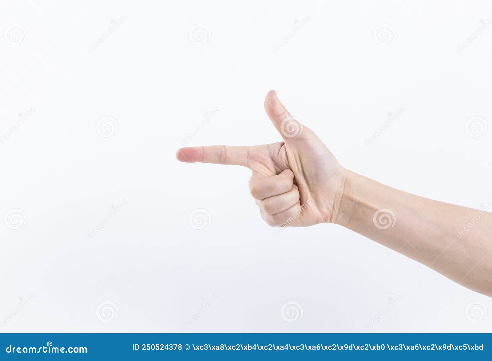 The Various Gestures of One Hand Stock Photo - Image of beautiful ...