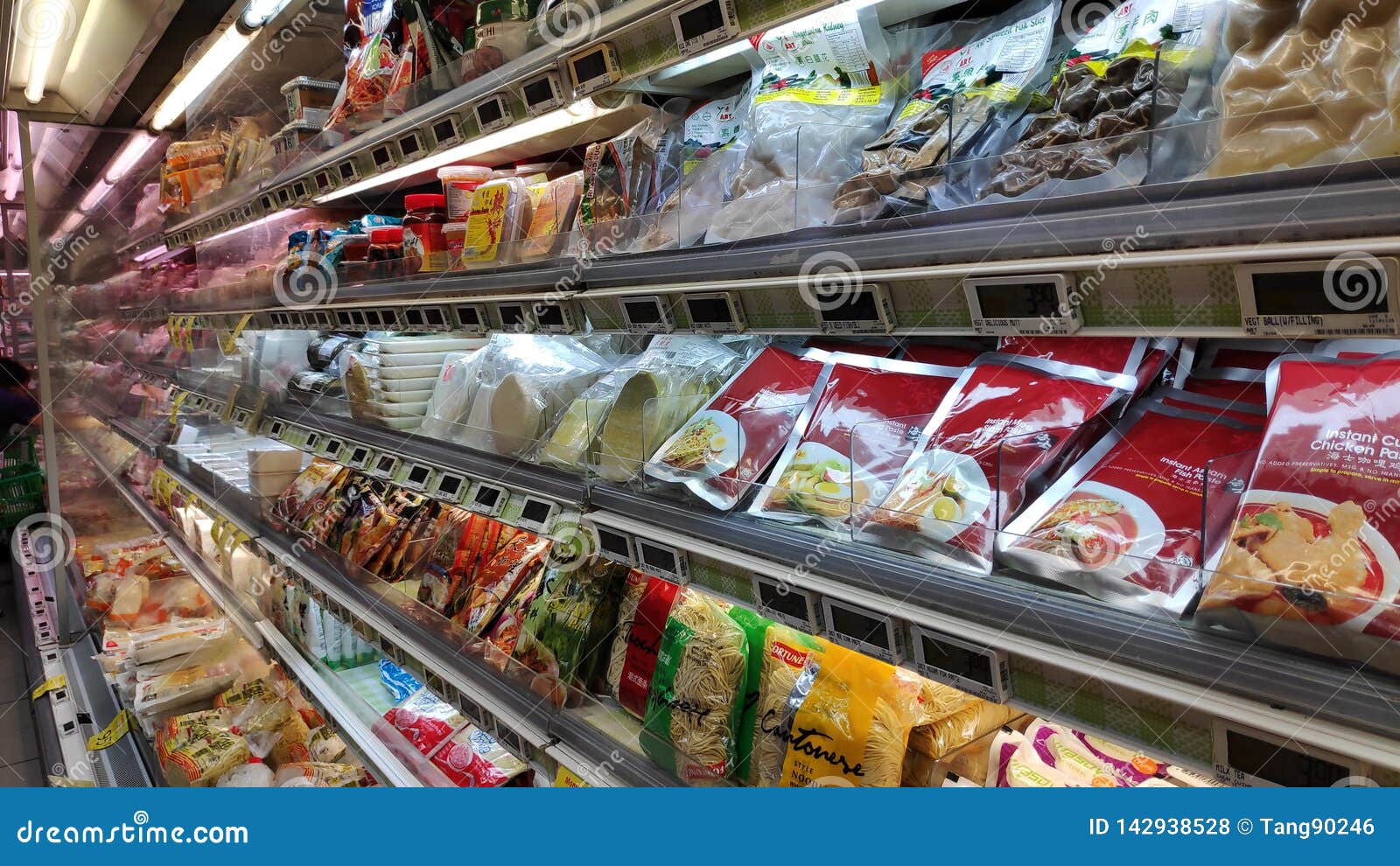 Various Goods on Display at a Grocery Store in Singapore Editorial ...