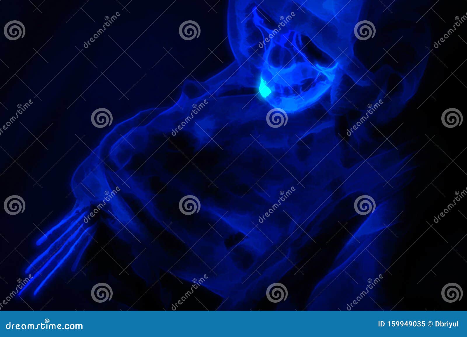 Various Halloween Illustrations Depicting Different Aspect of ...