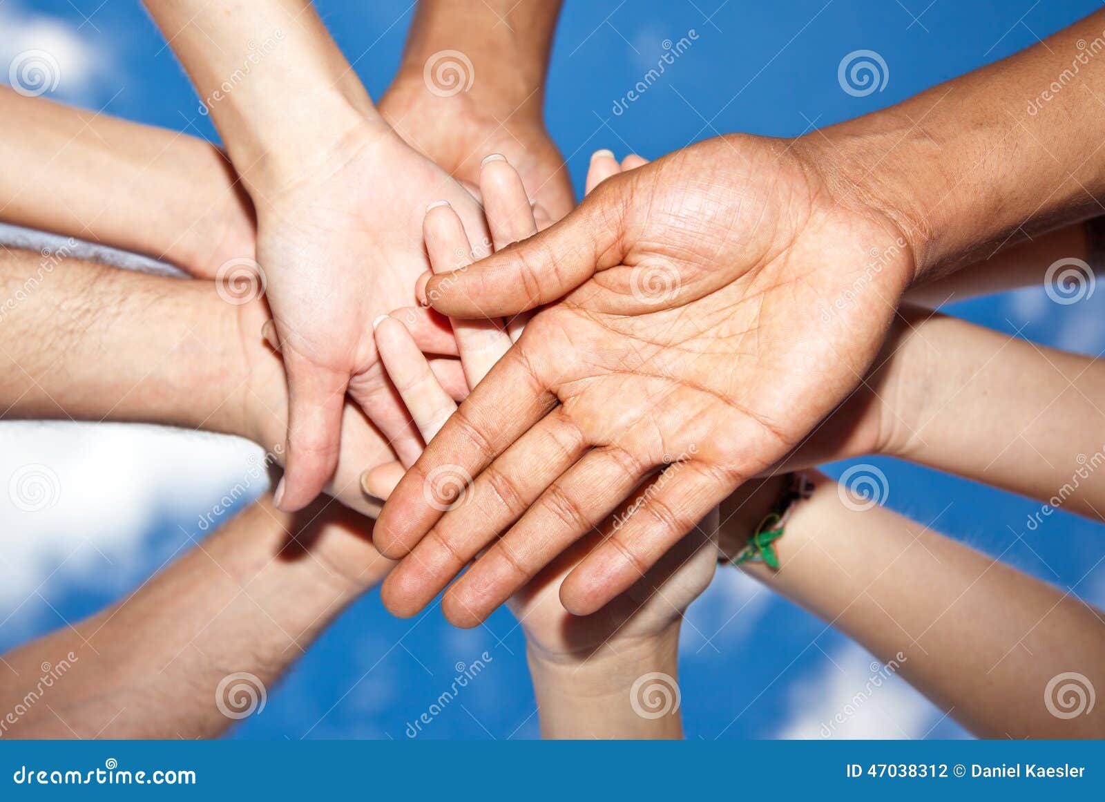 Various hands stock photo. Image of spirit, casual, youth - 47038312