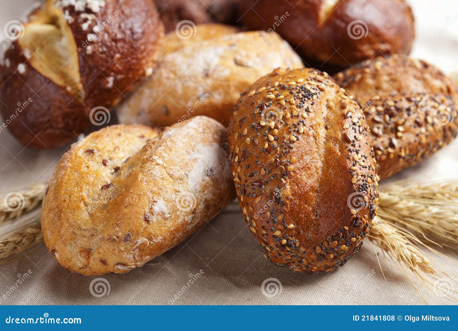 Various healthy bread stock photo. Image of assortment - 21841808