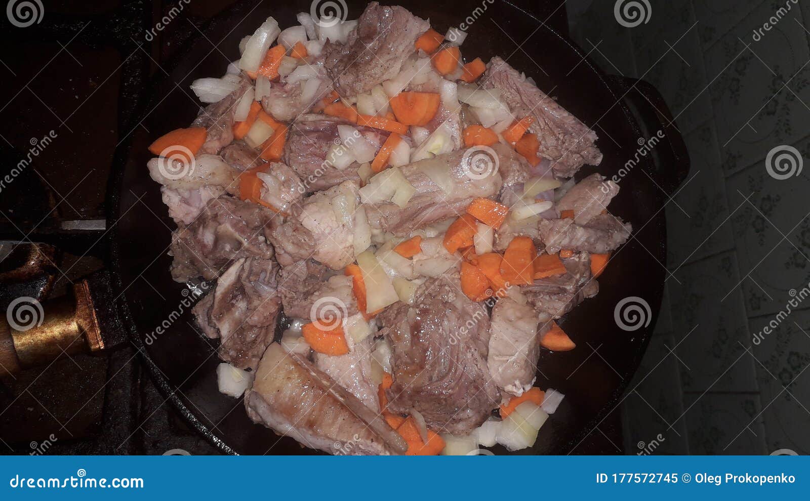 Various Homemade Cooked Food in the Kitchen Stock Image - Image of ...