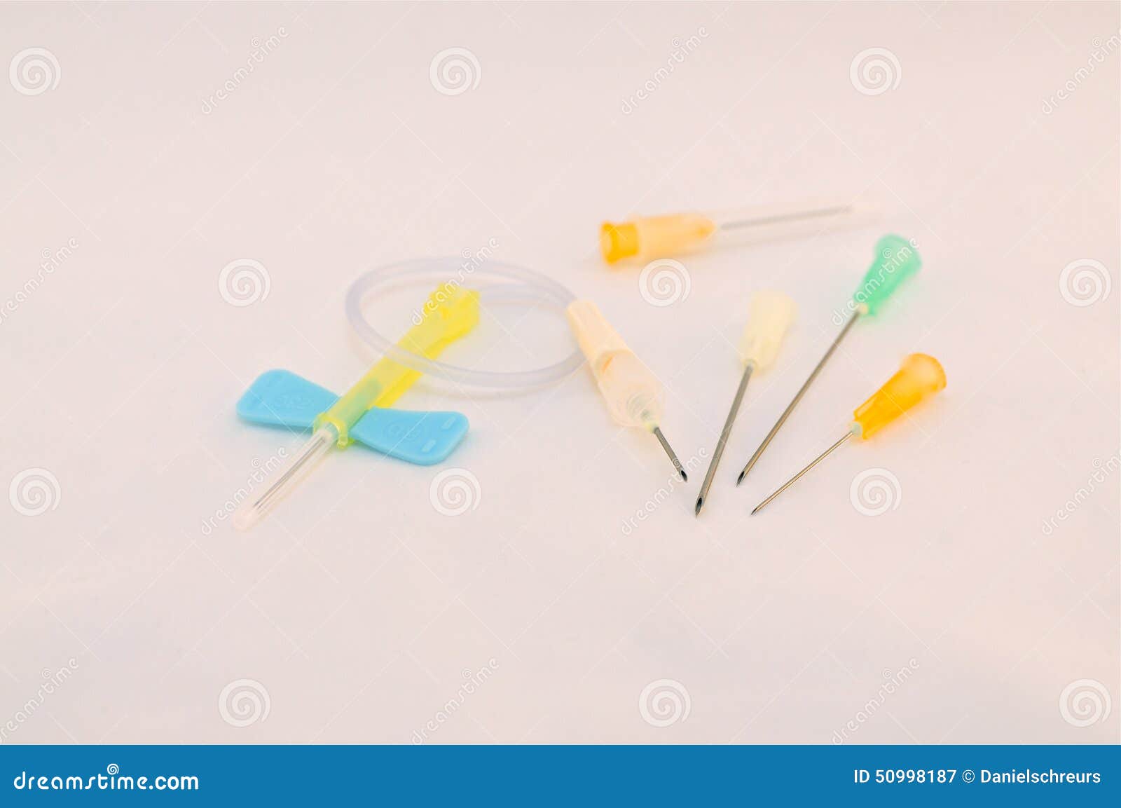 Various hypodermic needles stock image. Image of addict - 50998187