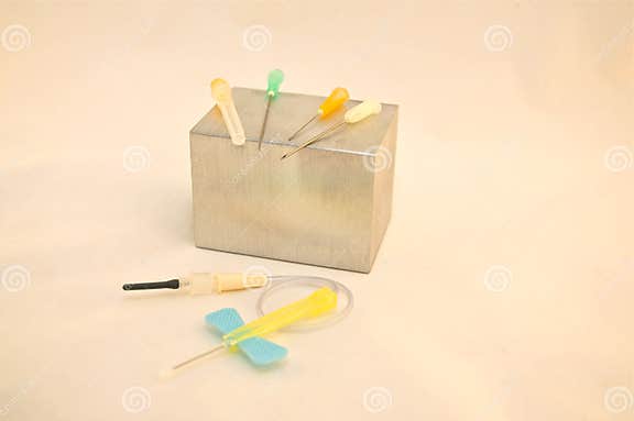 Various hypodermic needles stock photo. Image of epidural - 50998528
