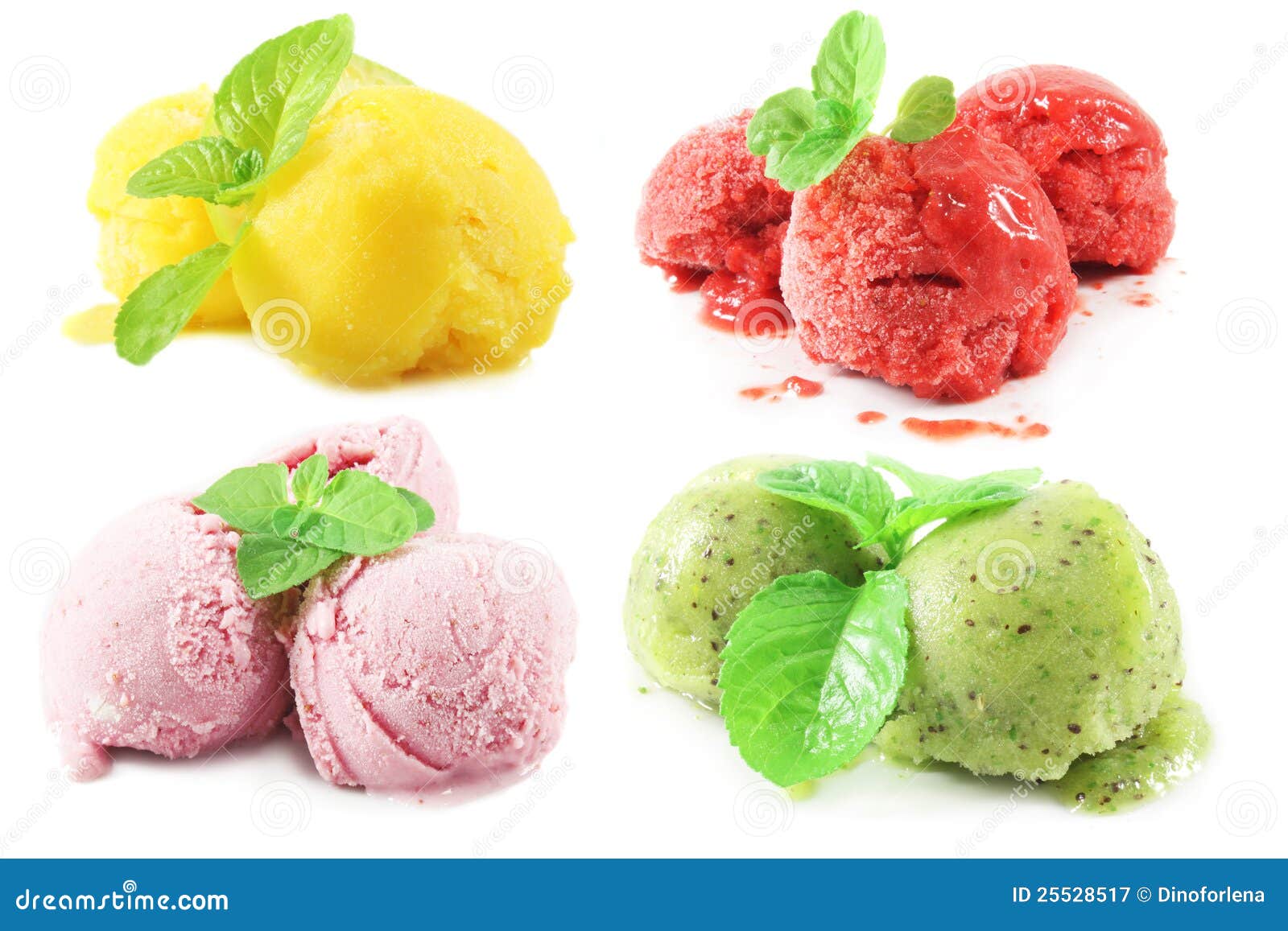 Various ice cream stock image. Image of diet, happiness - 25528517